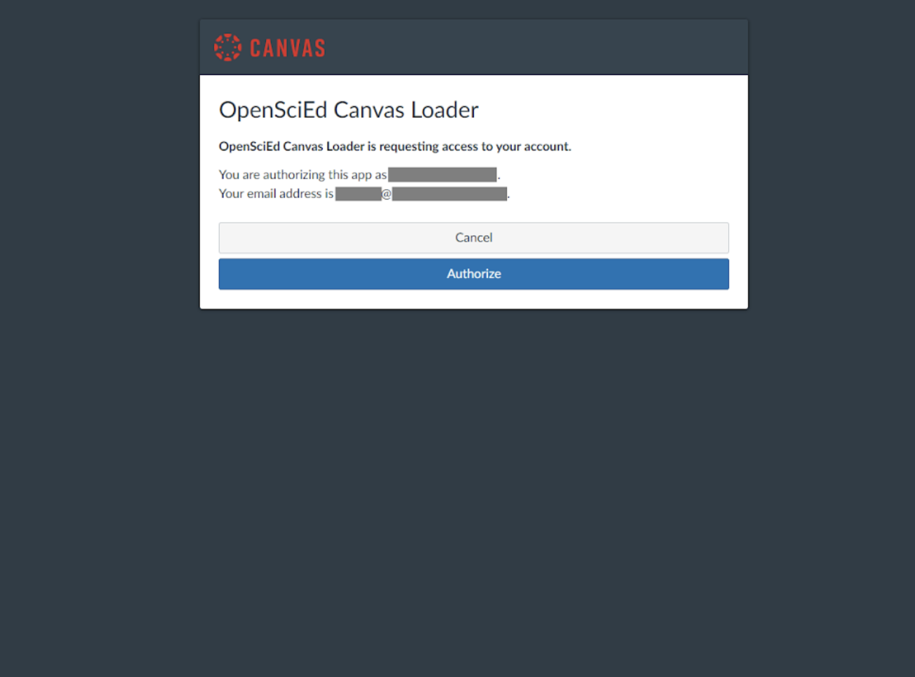 How do I use the OpenSciEd Canvas Loader? - OpenSciEd