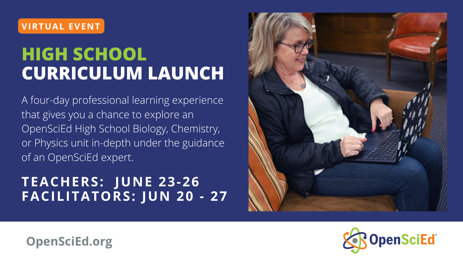 OpenSciEd High School Curriculum Launch (Virtual) - OpenSciEd