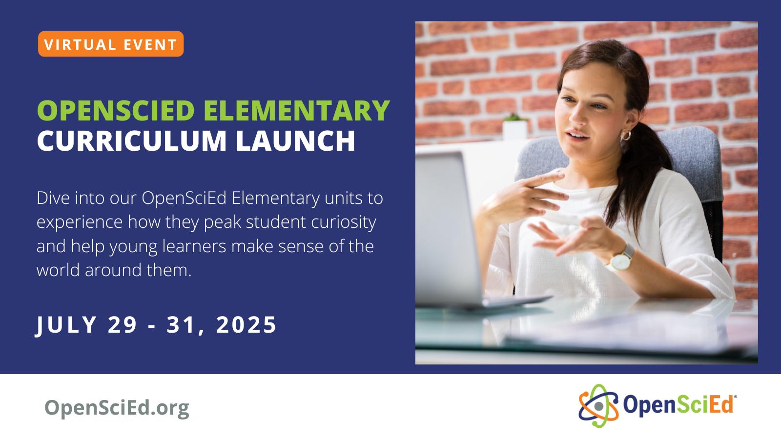 OpenSciEd Elementary Curriculum Launch - OpenSciEd